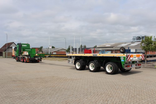 Ny 3-akslet Goldhofer SPZ-DL 3 til BMS A/S i Rødovre - Jørn Bolding A/S