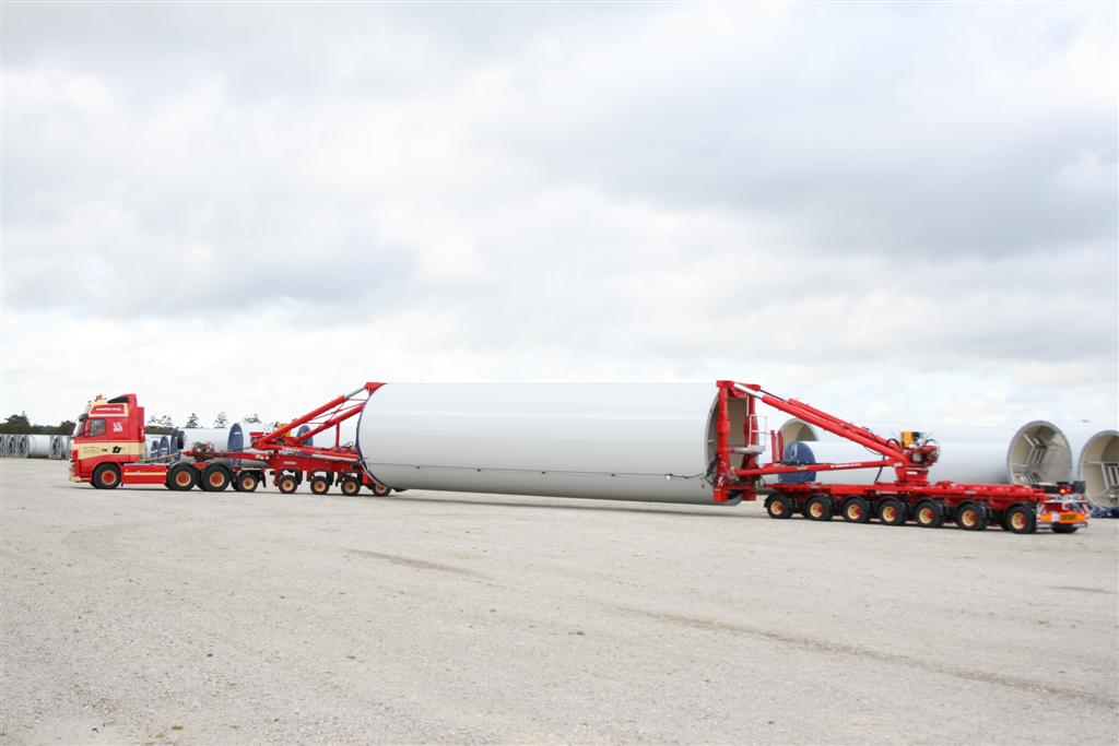 Goldhofer RA-3 + SN L-7 + SXN-4 Windpower - Jørn Bolding A/S